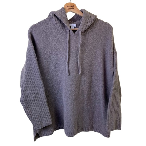 J. Jill | Sweaters | J Jill Purejill Wool Blend Soft Cozy Hooded ...